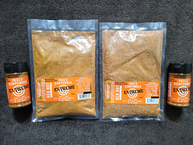 Paul's Gunpowder Extreme 1/2 lb bag - Northwoods Seasoning